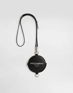 Dolce & Gabbana Calfskin Coin Pouch Wallets And Small Leather Goods - Black
