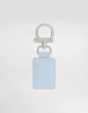 Dolce & Gabbana Smooth Calfskin Keyring Leather - Azure