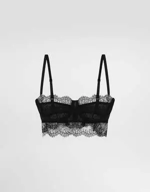 Dolce & Gabbana Lace Balconette Bralette Underwear Lace