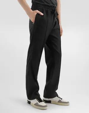 Dolce & Gabbana Tailored Pinstripe Jogging Trousers - Multicolor