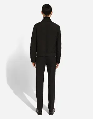 Dolce & Gabbana Quilted Jacket Coats And Jackets - Black
