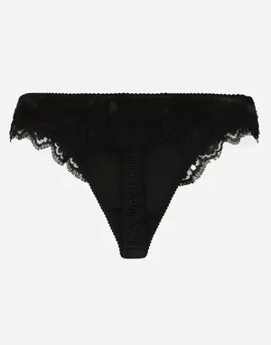 Dolce & Gabbana Tanga Underwear Silk