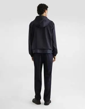 Dolce & Gabbana Garment-dyed Wool Joggers - Blue