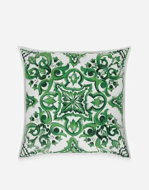 Dolce & Gabbana Canvas Cushion Medium Medium Cushions - Multicolor