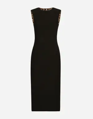Dolce & Gabbana Wool Sheath Dress Dresses - Black