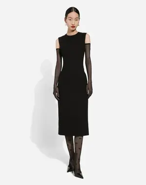 Dolce & Gabbana Wool Sheath Dress Dresses