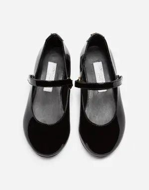 Dolce & Gabbana Leather Ballet Flats Shoes Leather