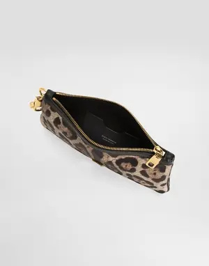 Dolce & Gabbana Ed Nylon Necessaire Wallets And Small Leather Goods Animal