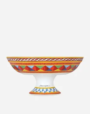 Dolce & Gabbana Porcelain Fruit Bowl Centerpieces And Serving Bowls - Multicolor