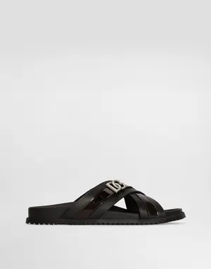 Dolce & Gabbana Calfskin Sandals - Multicolor