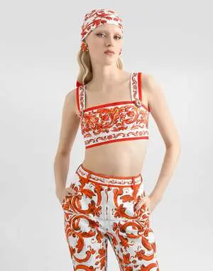 Dolce & Gabbana Bustier Shirts And Tops Multi-colored