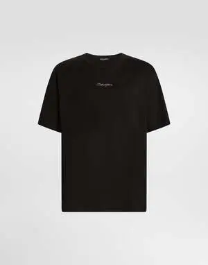 Dolce & Gabbana Cotton T-shirt T-shirts And Polos - Brown