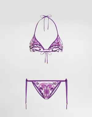 Dolce & Gabbana Triang.scorr.+tanga� Swimwear Fabric - Multicolor