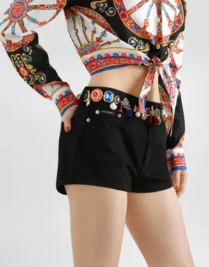 Dolce & Gabbana Shorts Denim And Jeans Multi-colored