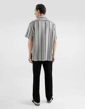 Dolce & Gabbana Silk Shirt With Tie Shirts