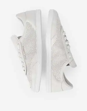 Dolce & Gabbana Perforated Calfskin Saint Tropez Sneakers Sneakers