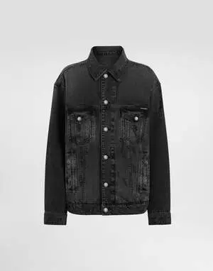 Dolce & Gabbana Denim Jacket Denim And Jeans Multi-colored - Multicolor