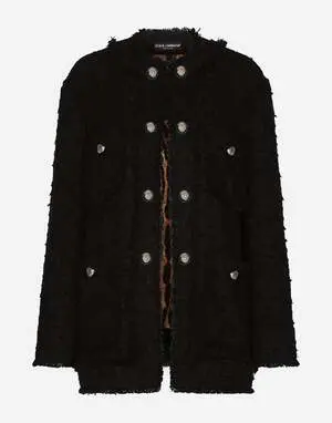 Dolce & Gabbana Giacchino Coats And Jackets - Black