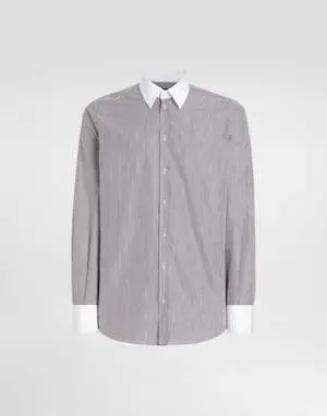 Dolce & Gabbana Striped Cotton Shirt Shirts - Multicolor