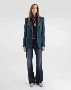 Dolce & Gabbana Single-breasted Cashmere Jacket Blazers