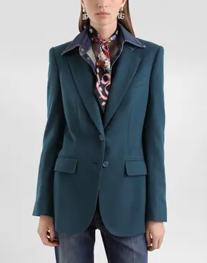 Dolce & Gabbana Single-breasted Cashmere Jacket Blazers