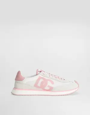 Dolce & Gabbana Mixed-material Dg Cushion Sneakers Sneakers Pink