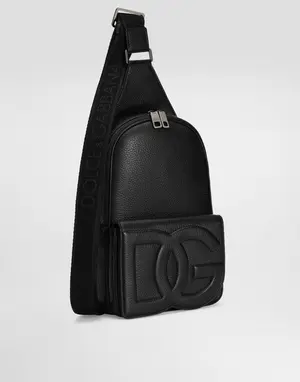 Dolce & Gabbana Deerskin Backpack With Dg Logo