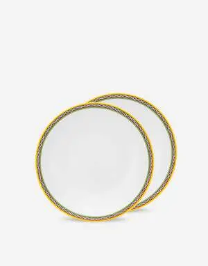 Dolce & Gabbana Set 2 Piatti Fondo Soup Bowl - Multicolor