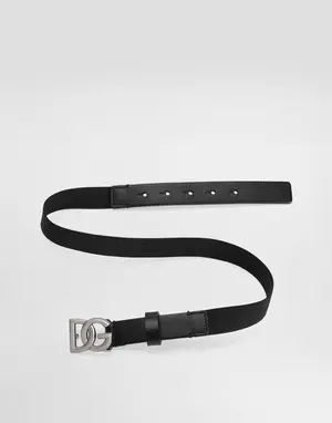 Dolce & Gabbana Belt With Dg Logo Accessories Fabric