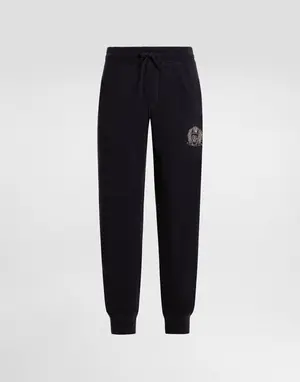 Dolce & Gabbana Smooth Cashmere Trousers Pants And Shorts - Blue