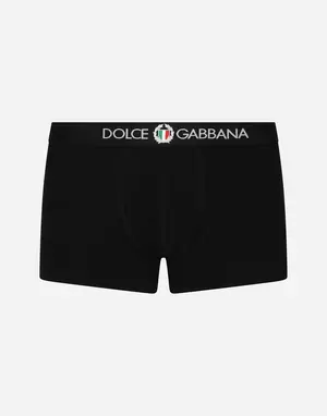 Dolce & Gabbana Regular Boxer Underwear And Loungewear Cotton - Black