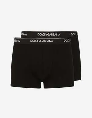 Dolce & Gabbana Regular Boxer Underwear And Loungewear Cotton - Black