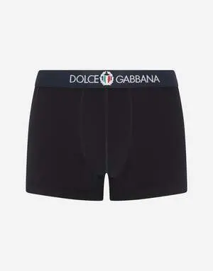 Dolce & Gabbana Regular Boxer Underwear And Loungewear Cotton - Blue