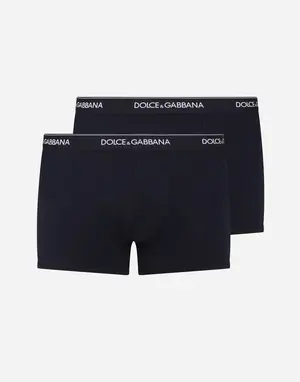 Dolce & Gabbana Regular Boxer Underwear And Loungewear Cotton - Blue