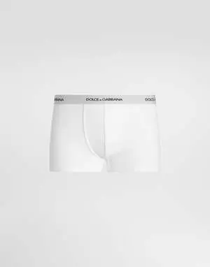 Dolce & Gabbana Regular Boxer Underwear And Loungewear Cotton - White