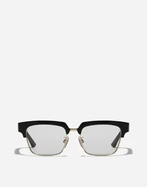 Dolce & Gabbana Rectangular Acetate Sunglasses - Black