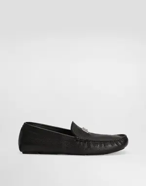 Dolce & Gabbana Deerskin Driver Shoes Driver Shoes And Loafers - Black