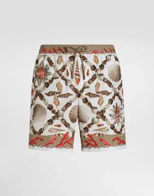 Dolce & Gabbana Boxer Medio Beachwear - Multicolor