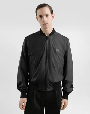 Dolce & Gabbana Technical Fabric Bomber Jacket With Tag Coats And Jackets