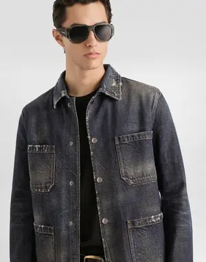 Dolce & Gabbana Denim Jacket Denim Multi-colored