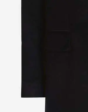 Dolce & Gabbana Single-breasted Cashmere Coat - Blue