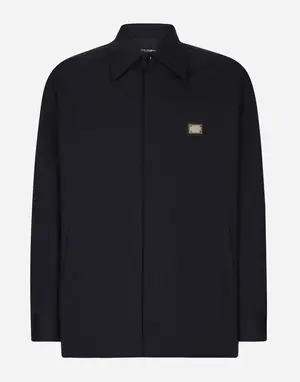 Dolce & Gabbana Technical Fabric Shirt With Tag Shirts - Blue