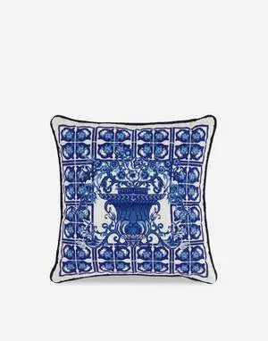 Dolce & Gabbana Embroidered Cushion Medium Special Cushions - Multicolor