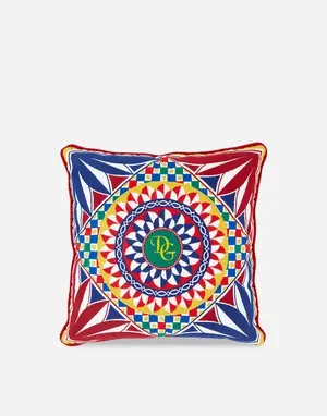 Dolce & Gabbana Embroidered Cushion Medium Special Cushions - Multicolor
