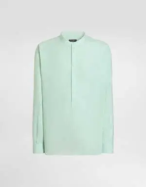 Dolce & Gabbana Camicia Shirts Linen - Azure