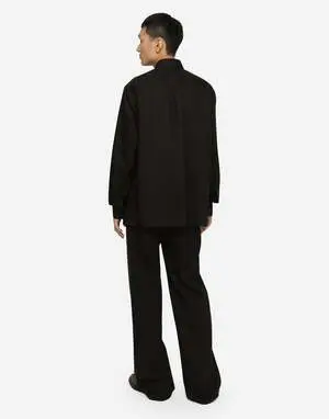 Dolce & Gabbana Camicia Shirts Linen - Black