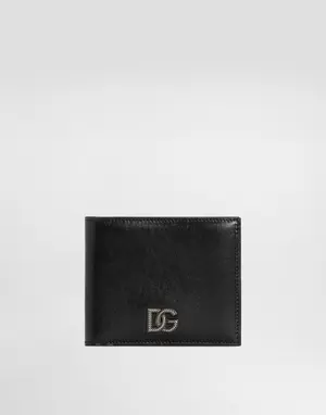 Dolce & Gabbana Tempesta Calfskin Wallet Wallets And Small Leather Goods - Black