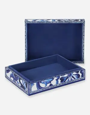 Dolce & Gabbana Large Decorated Plexiglass Box Decorative Boxes