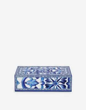 Dolce & Gabbana Large Decorated Plexiglass Box Decorative Boxes - Multicolor