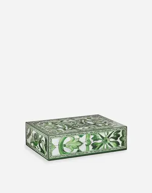 Dolce & Gabbana Large Decorated Plexiglass Box Decorative Boxes